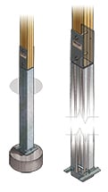 Pole Barn Columns: Laminated Posts vs Perma-Columns