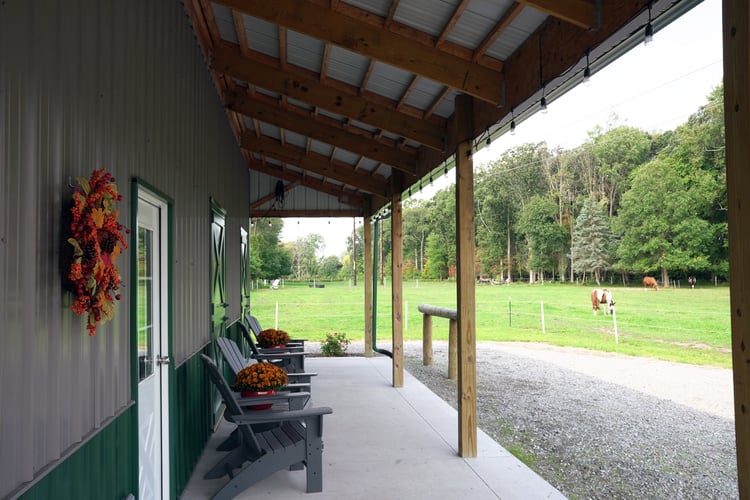 Outdoor Patio Ideas for Your Pole Barn
