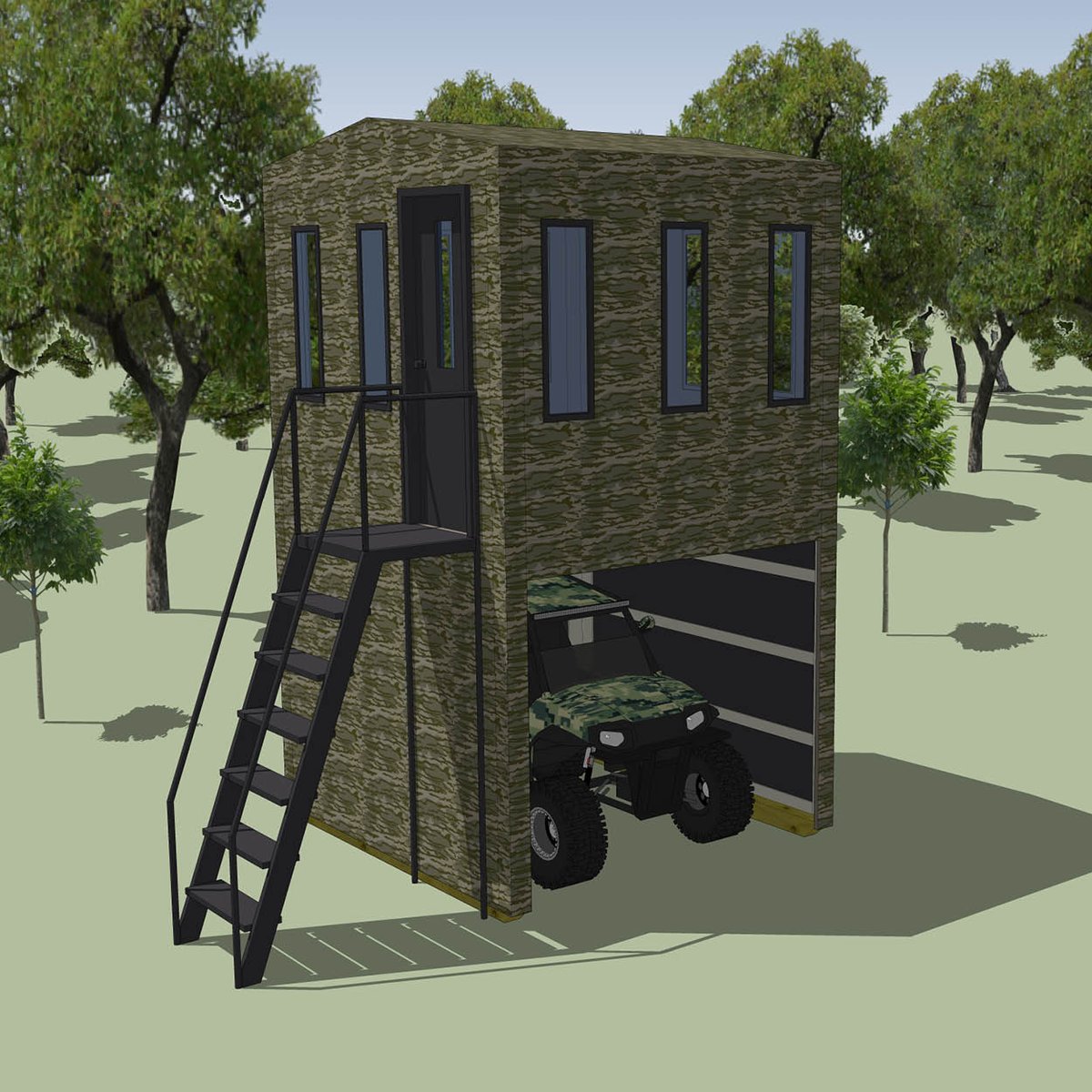 SharkFarmer Deer Blind | FBi Buildings